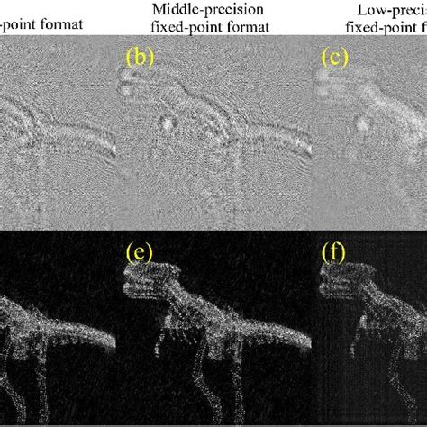 Holograms And The Numerical Reconstructed Images A E Holograms