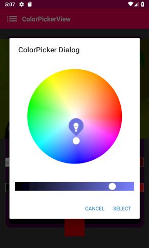 GitHub Pallaviwaghaye ColorPickerView