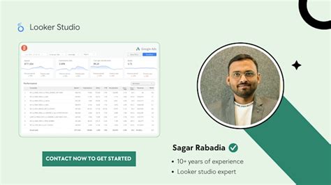Create, optimize, and fix your google looker studio reports by Sagarrabadia | Fiverr