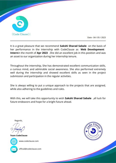 Sakshi Sabale On Linkedin Connections Codecause Internship