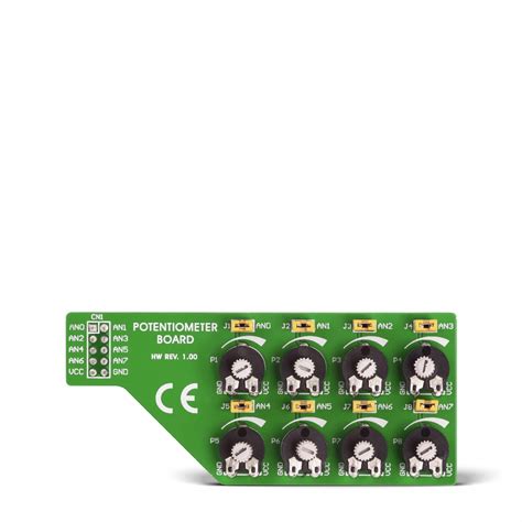 Potentiometer Board Eight Analog Inputs Over Idc10 Connector