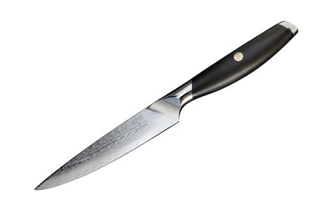 Fn Sharp Damascus Steel Utility Knife