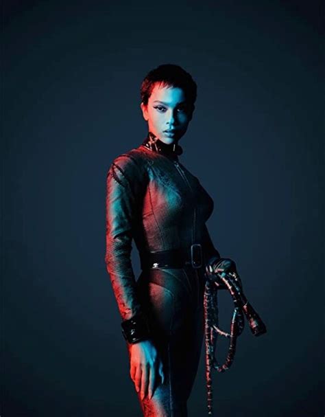 Catwoman Makeup Zoe Kravitz