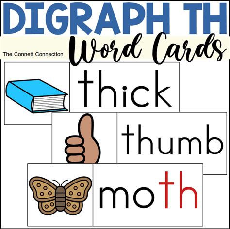 Digraph Th Word Wall Cards Made By Teachers