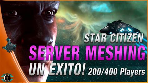 Star Citizen 400 Players Server Meshing Increible! - YouTube