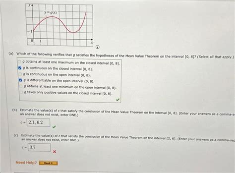 solved g obtains at least one maximum on the closed interval