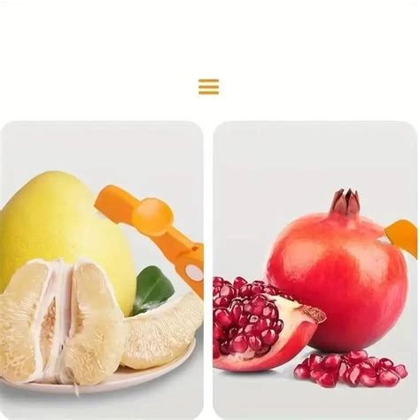 스테인리스 스틸 과일 껍질 벗기기 쉬운 그립 오렌지 용과 석류용 다용도 바비큐 및 야외 요리에 완벽 Temu Republic Of Korea