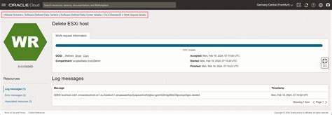 Delete A Vmware Esxi Host From An Oracle Cloud Vmware Solution Cluster