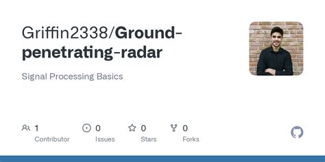 Github Griffin2338ground Penetrating Radar Signal Processing Basics