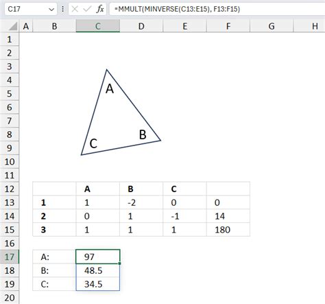 How To Use The MINVERSE Function
