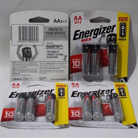 Jual Baterai Energizer Max Aa A Pack Isi Lr V Battery Alkaline Original Shopee