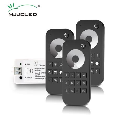 LED Dimmer RF V V V V To Zone G Wireless Touch Remote Controller Dimmer Switch For