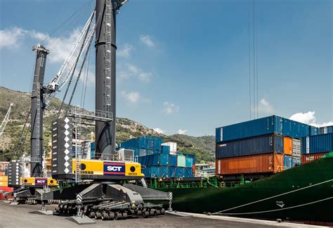 Mobile Harbour Cranes Lhm Liebherr