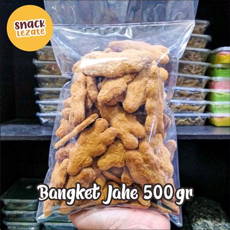 Jual Sedap Snack Kue Bangket Jahe 500gr Roti Jahe Kue Bangkit Jahe