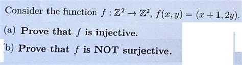 solved consider the function f z2→z2 f x y x 1 2y a