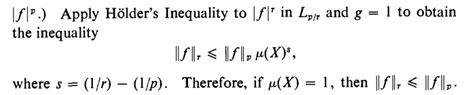 Solved 6 K If X X μ Is A Finite Measure Space And F∈lp