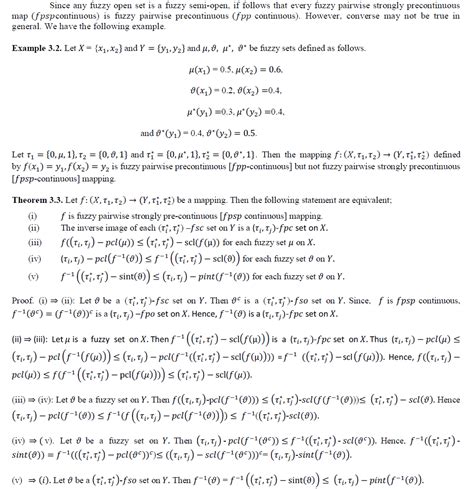 Fuzzy Pairwise Strongly Pre Continuous Mappings Open Access Journals