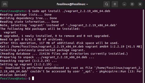 How To Install Vagrant On Ubuntu 2204 Foss Linux