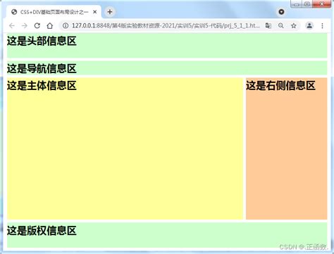 网页设计（五）divcss布局规划divcss页面布局设计 进行弹性页面布局设计。所谓 弹性”是指宽度与高度的单位为 Csdn博客