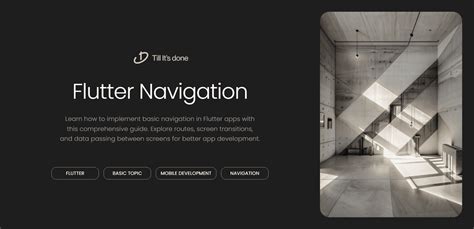 basic navigation in flutter a beginner s guide
