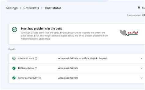 خطای Hostload Exceeded در سرچ کنسول