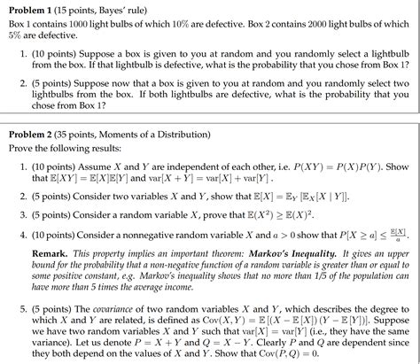 Solved Problem Points Bayes Rule Box Contains Chegg