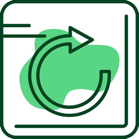 Undo Outline Style Icon 53298751 Vector Art At Vecteezy