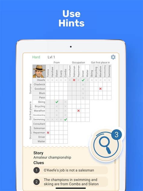 Cross Logic Puzzle Game On AppGamer Com