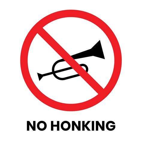 No Honking Vector Art Icons And Graphics For Free Download