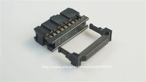 Pcs Mm Pin Dual Row Idc Connector Rows Position Rectangular Female Socket