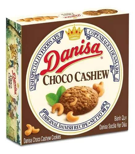 Biscoito Chocolate Cookies C Castanha Caju Danisa Dinamarca
