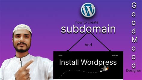Subdomain Create Sub Domain In Cpanal Wordpress Install Youtube