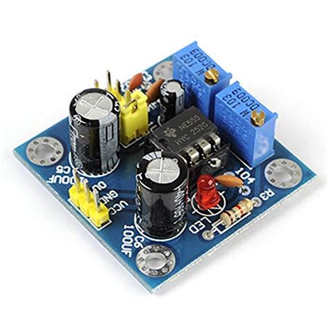 NE Pulse Frequency Duty Cycle Square Wave Rectangular Wave Signal Generator Adjustable