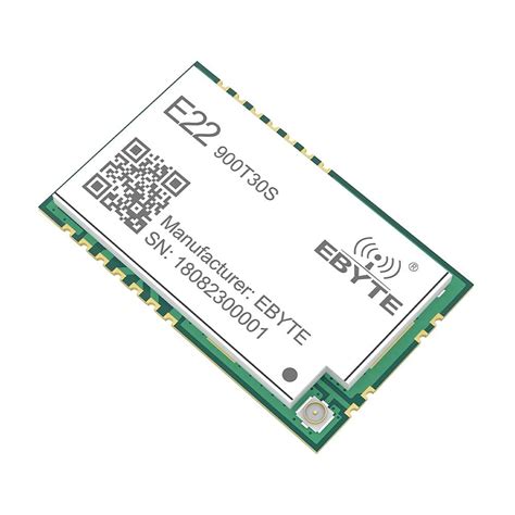 Lora 868mhz 915mhz Tcxo 30dbm E22 900t30s Smd Uart Wireless Transmitter And Receiver 1w Long