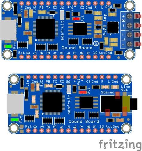 Fritzing Friday Adafruit Audio Fx Sound Board Wav Ogg Trigger Adafruit Industries Makers