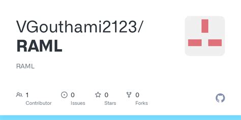 Github Vgouthami2123raml Raml