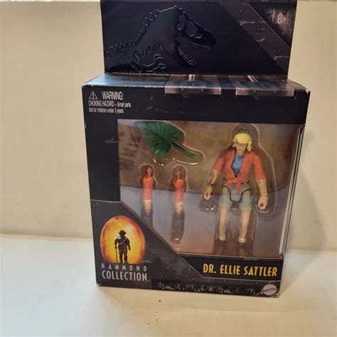 Mattel Jurassic World Park Hammond Collection Dr Ellie Sattler Action