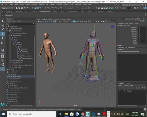 Mesh Gets Deformed When Binding Rig To It Autodesk Community