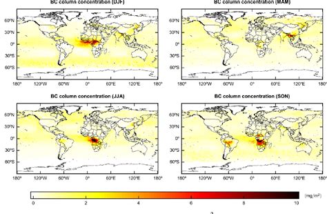 Figure 1 From Climatology Of Aerosol Component Concentrations Derived From Multi Angular