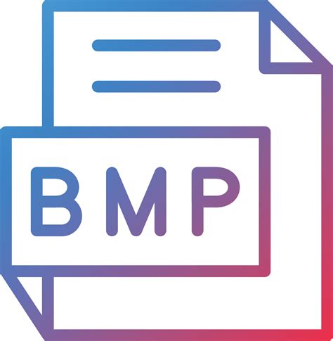 Vector Design BMP Icon Style Vector Art At Vecteezy