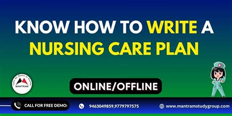 Know How To Write A Nursing Care Plan
