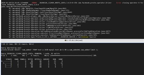 Druid Connector Join Mysql Come To Nothing · Issue 14298 · Prestodbpresto · Github