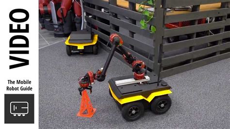 Clearpath Jackal Robot With Hebi Manipulator Automated Warehouse