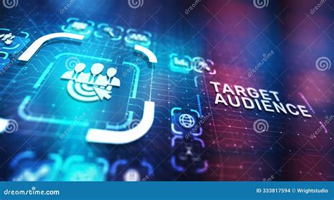 Target Audience Customer Segmentation Marketing Strategy Concept On
