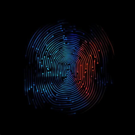 Premium Ai Image Explore The Fusion Of Cybersecurity And Biometrics In This Abstract