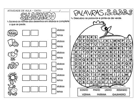 Teste Blog Atividades Ch Nh Lh