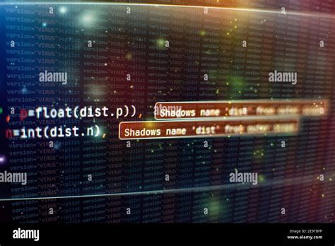 server logs analysis closeup developing programming and coding