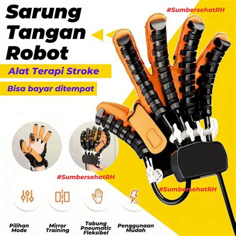 jual sarung tangan robot rehabilitasi terapi pemulihan jari terapi