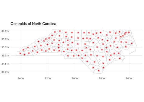 Plot And Manipulate Geographic Features With Sf