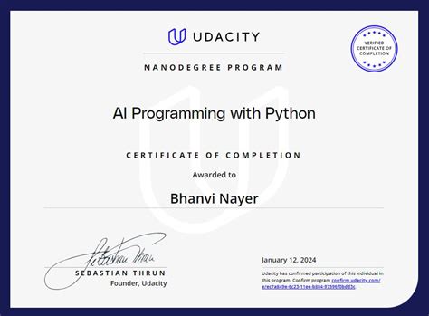 Bhanvi Nayer On Linkedin Udacity Aws Aiwithpython Pytorch Ai Udacitynanodegree